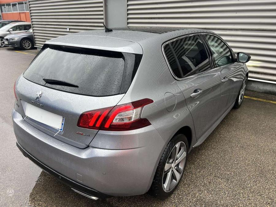 Pelēks Peugeot 308 2016 Viļņa, ar dzinēja tilpumu 1.20 L un nobraukumu 198 tūkst. km par 5400 €, foto 7 vietnē AUTOMOTO.COM.LV
