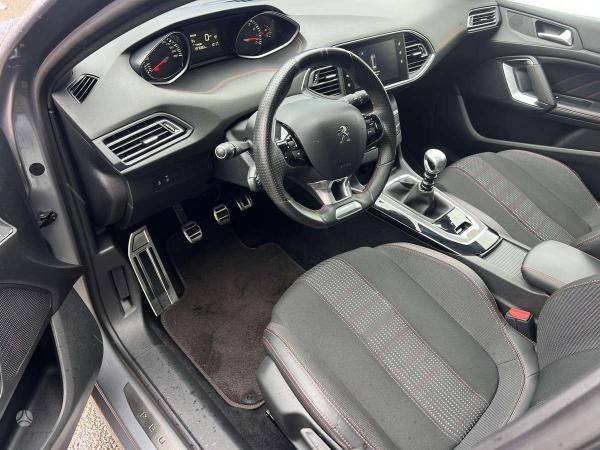 Pelēks Peugeot 308 2016 Viļņa, ar dzinēja tilpumu 1.20 L un nobraukumu 198 tūkst. km par 5400 €, foto 8 vietnē AUTOMOTO.COM.LV