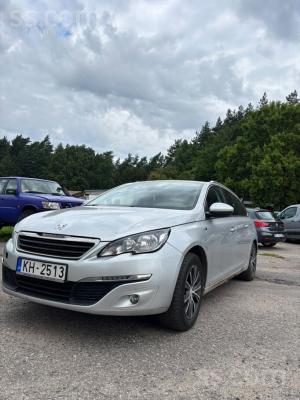 Grey Peugeot 308 2016 in Riga, with an engine capacity of 1.60 L and mileage of 240 thousand km for 2799 €, photo  on AUTOMOTO.COM.LV
