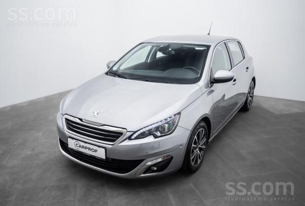 Grey Peugeot 308 2016 in Tallinn, with an engine capacity of 1.20 L and mileage of 144 thousand km for 7499 €, photo 1 on AUTOMOTO.COM.LV