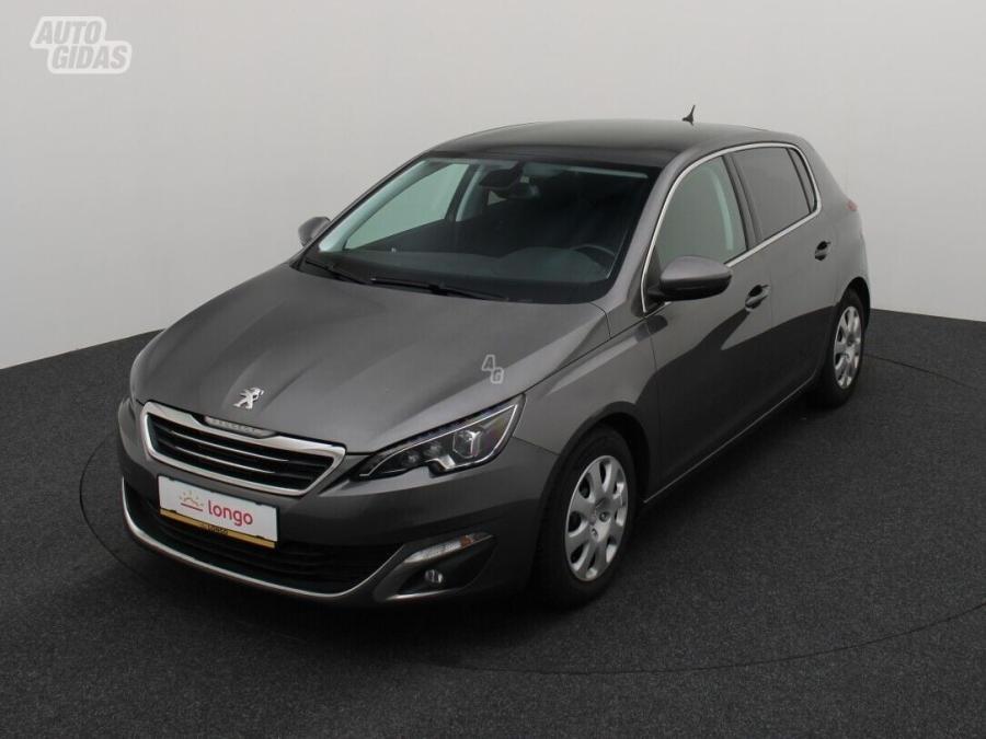 Grey Peugeot 308 2017 in Vilnius, with an engine capacity of 1.60 L and mileage of 218 thousand km for 7799 €, photo 1 on AUTOMOTO.COM.LV