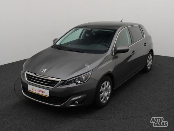 Pelēks Peugeot 308 2017 Viļņa, ar dzinēja tilpumu 1.60 L un nobraukumu 218 tūkst. km par 7799 €, foto  vietnē AUTOMOTO.COM.LV