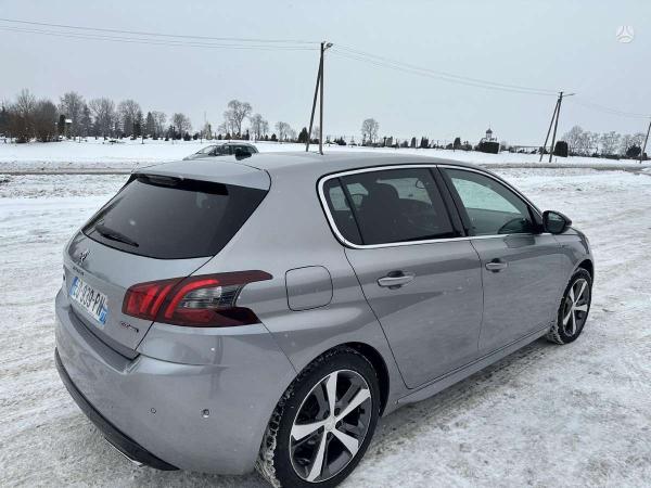 Pelēks Peugeot 308 2017 Tauragė, ar dzinēja tilpumu 1.20 L un nobraukumu 177 tūkst. km par 5900 €, foto 5 vietnē AUTOMOTO.COM.LV