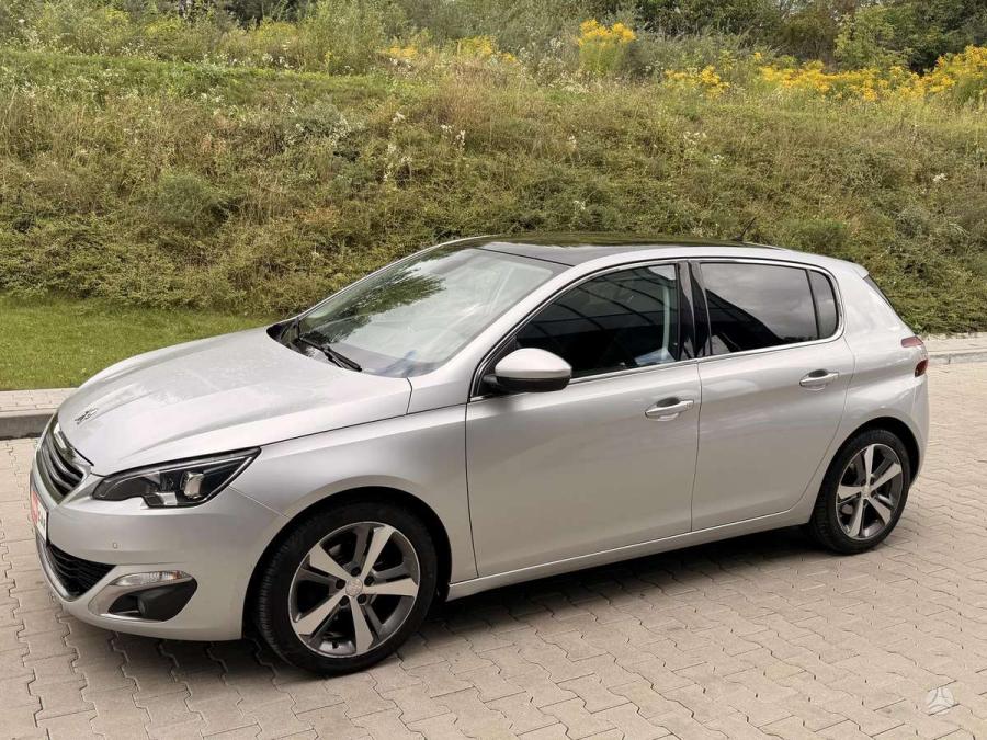 Grey Peugeot 308 2017 in Vilnius, with an engine capacity of 1.20 L and mileage of 98 thousand km for 9200 €, photo 11 on AUTOMOTO.COM.LV
