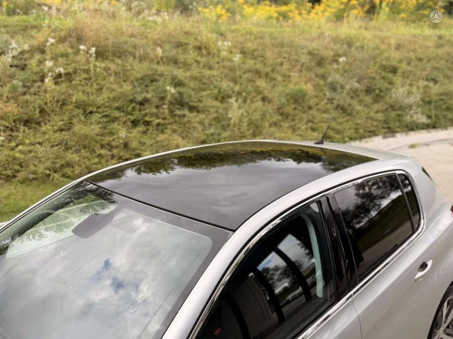 Grey Peugeot 308 2017 in Vilnius, with an engine capacity of 1.20 L and mileage of 98 thousand km for 9200 €, photo 12 on AUTOMOTO.COM.LV