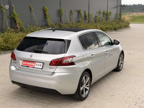 Pelēks Peugeot 308 2017 Viļņa, ar dzinēja tilpumu 1.20 L un nobraukumu 98 tūkst. km par 9200 €, foto 7 vietnē AUTOMOTO.COM.LV