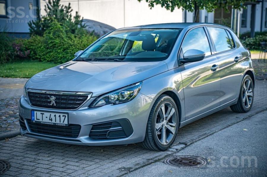 Pelēks Peugeot 308 2018 Rīga, ar dzinēja tilpumu 1.20 L un nobraukumu 0 tūkst. km par 6490 €, foto 1 vietnē AUTOMOTO.COM.LV
