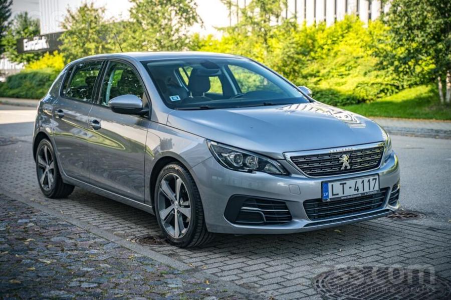 Pelēks Peugeot 308 2018 Rīga, ar dzinēja tilpumu 1.20 L un nobraukumu 0 tūkst. km par 6490 €, foto 3 vietnē AUTOMOTO.COM.LV