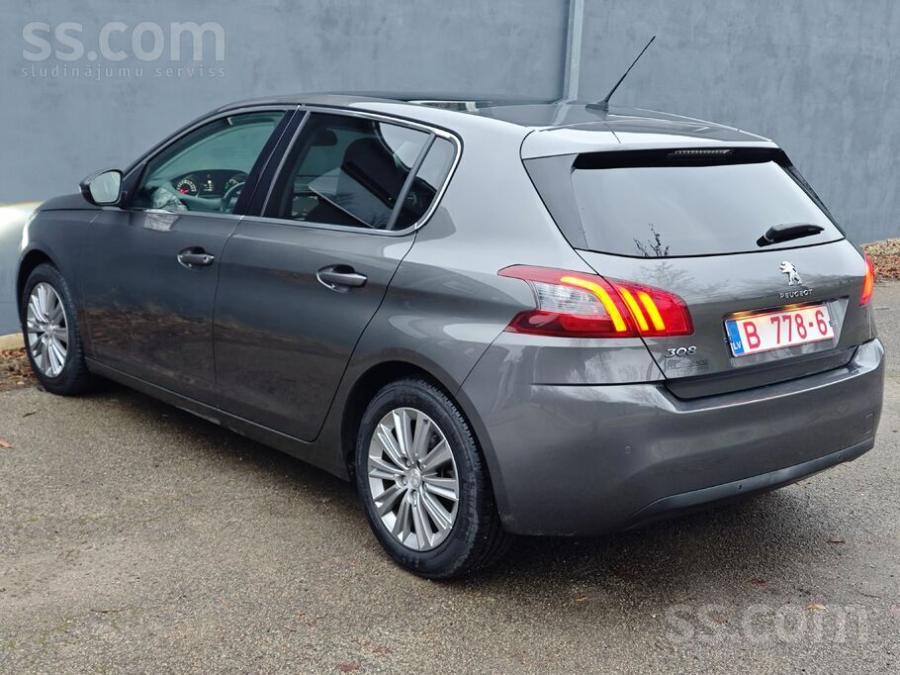 Pelēks Peugeot 308 2018 Ogre, ar dzinēja tilpumu 1.20 L un nobraukumu 134 tūkst. km par 7400 €, foto 7 vietnē AUTOMOTO.COM.LV