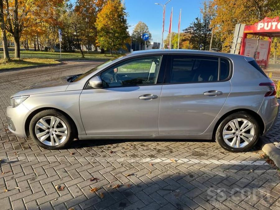 Pelēks Peugeot 308 2018 Rīga, ar dzinēja tilpumu 1.20 L un nobraukumu 114 tūkst. km par 5200 €, foto 5 vietnē AUTOMOTO.COM.LV