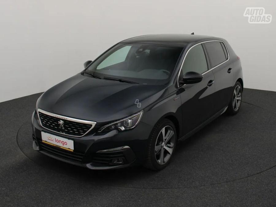 Grey Peugeot 308 2018 in Vilnius, with an engine capacity of 1.20 L and mileage of 160 thousand km for 7999 €, photo 1 on AUTOMOTO.COM.LV