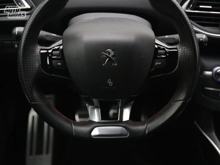 Grey Peugeot 308 2018 in Vilnius, with an engine capacity of 1.20 L and mileage of 160 thousand km for 7999 €, photo 19 on AUTOMOTO.COM.LV
