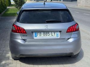 Grey Peugeot 308 2018 in Taurage, with an engine capacity of 1.50 L and mileage of 236 thousand km for 4900 €, photo 5 on AUTOMOTO.COM.LV