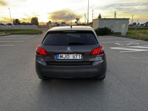 Grey Peugeot 308 2018 in Taurage, with an engine capacity of 1.50 L and mileage of 245 thousand km for 4900 €, photo 7 on AUTOMOTO.COM.LV