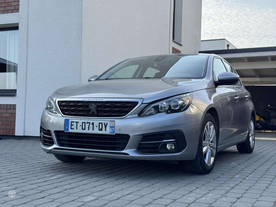 Grey Peugeot 308 2018 in Klaipeda, with an engine capacity of 1.56 L and mileage of 195 thousand km for 6900 €, photo 17 on AUTOMOTO.COM.LV