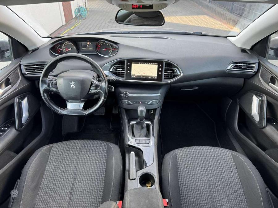 Grey Peugeot 308 2018 in Klaipeda, with an engine capacity of 1.56 L and mileage of 195 thousand km for 6900 €, photo 36 on AUTOMOTO.COM.LV