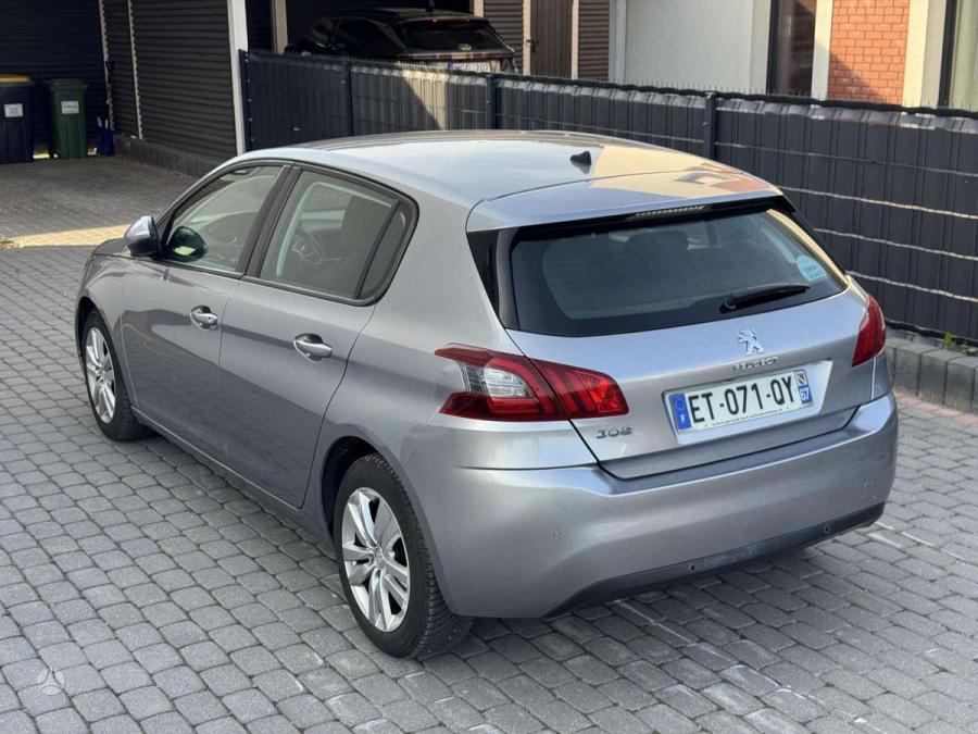 Grey Peugeot 308 2018 in Klaipeda, with an engine capacity of 1.56 L and mileage of 195 thousand km for 6900 €, photo 31 on AUTOMOTO.COM.LV