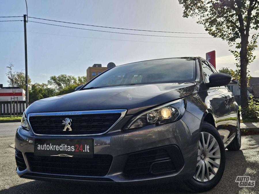 Grey Peugeot 308 2018 in Siauliai, with an engine capacity of 1.20 L and mileage of 116 thousand km for 4650 €, photo 1 on AUTOMOTO.COM.LV