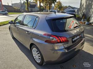 Grey Peugeot 308 2018 in Siauliai, with an engine capacity of 1.20 L and mileage of 116 thousand km for 4650 €, photo 5 on AUTOMOTO.COM.LV