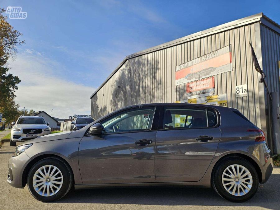 Grey Peugeot 308 2018 in Siauliai, with an engine capacity of 1.20 L and mileage of 116 thousand km for 4650 €, photo 7 on AUTOMOTO.COM.LV