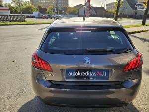 Grey Peugeot 308 2018 in Siauliai, with an engine capacity of 1.20 L and mileage of 116 thousand km for 4650 €, photo 11 on AUTOMOTO.COM.LV