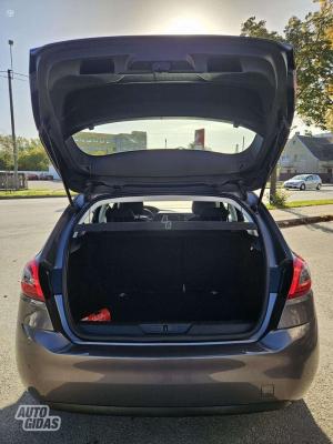 Grey Peugeot 308 2018 in Siauliai, with an engine capacity of 1.20 L and mileage of 116 thousand km for 4650 €, photo 12 on AUTOMOTO.COM.LV