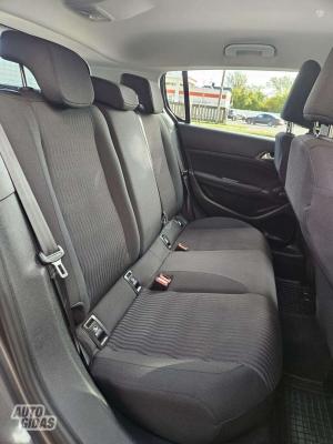 Grey Peugeot 308 2018 in Siauliai, with an engine capacity of 1.20 L and mileage of 116 thousand km for 4650 €, photo 15 on AUTOMOTO.COM.LV