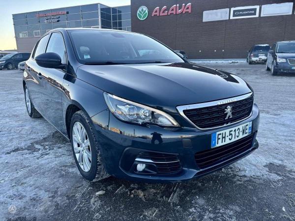 Grey Peugeot 308 2019 in Taurage, with an engine capacity of 1.20 L and mileage of 60 thousand km for 5800 €, photo 3 on AUTOMOTO.COM.LV