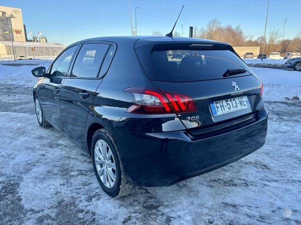 Grey Peugeot 308 2019 in Taurage, with an engine capacity of 1.20 L and mileage of 60 thousand km for 5800 €, photo 7 on AUTOMOTO.COM.LV