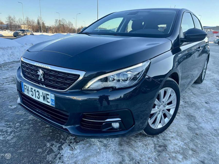 Grey Peugeot 308 2019 in Taurage, with an engine capacity of 1.20 L and mileage of 60 thousand km for 5800 €, photo 23 on AUTOMOTO.COM.LV