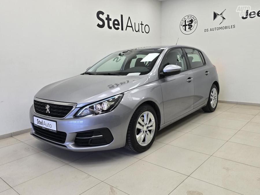 Grey Peugeot 308 2019 in Vilnius, with an engine capacity of 1.20 L and mileage of 83 thousand km for 6600 €, photo 1 on AUTOMOTO.COM.LV