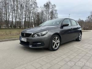 Grey Peugeot 308 2019 in Riga, with an engine capacity of 1.50 L and mileage of 180 thousand km for 6500 €, photo  on AUTOMOTO.COM.LV