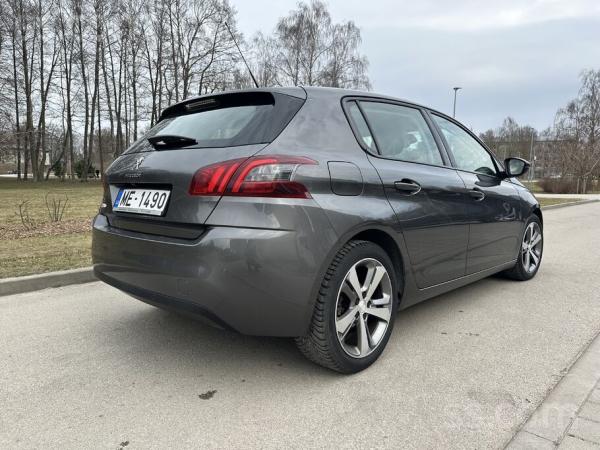Grey Peugeot 308 2019 in Riga, with an engine capacity of 1.50 L and mileage of 180 thousand km for 6500 €, photo 4 on AUTOMOTO.COM.LV