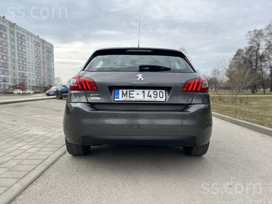 Серый Пежо 308 2019 в Рига, объемом двигателя 1.50 л и пробегом 180 тыс. км за 6500 €, фото 8 на AUTOMOTO.COM.LV