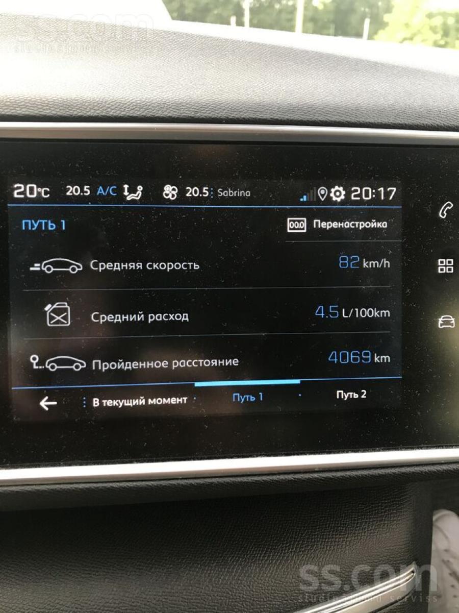 Серый Пежо 308 2019 в Рига, объемом двигателя 1.50 л и пробегом 180 тыс. км за 6500 €, фото 23 на AUTOMOTO.COM.LV