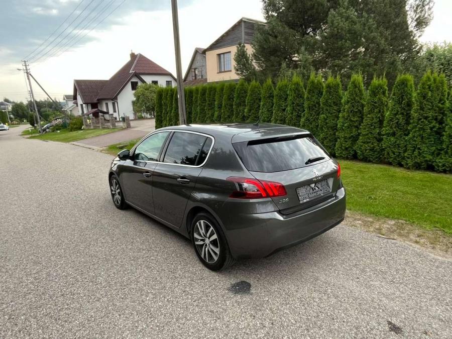 Pelēks Peugeot 308 2019 Utena, ar dzinēja tilpumu 1.20 L un nobraukumu 162 tūkst. km par 6250 €, foto 7 vietnē AUTOMOTO.COM.LV