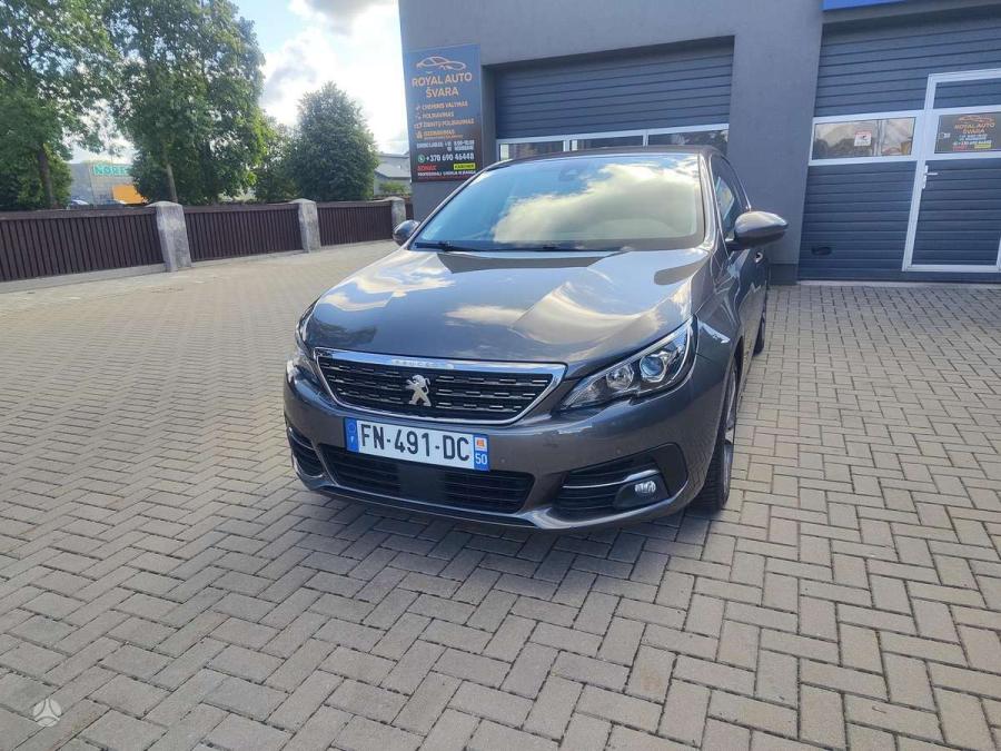 Pelēks Peugeot 308 2019 Tauragė, ar dzinēja tilpumu 1.20 L un nobraukumu 119 tūkst. km par 6600 €, foto 10 vietnē AUTOMOTO.COM.LV