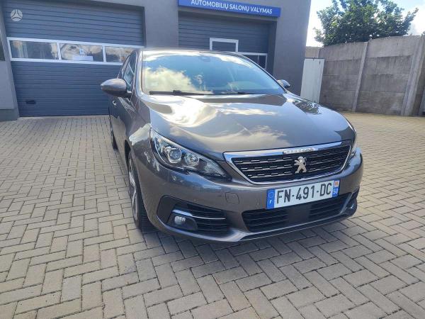 Grey Peugeot 308 2019 in Taurage, with an engine capacity of 1.20 L and mileage of 119 thousand km for 6400 €, photo 3 on AUTOMOTO.COM.LV