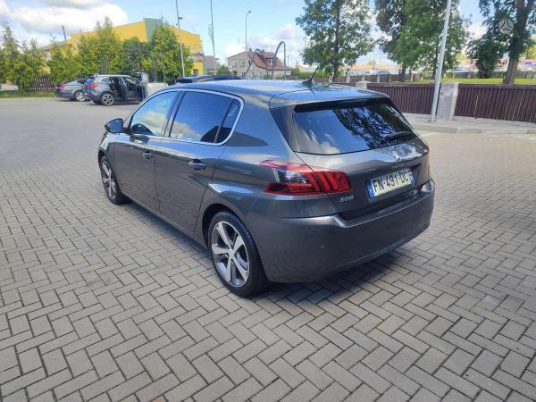 Grey Peugeot 308 2019 in Taurage, with an engine capacity of 1.20 L and mileage of 119 thousand km for 6400 €, photo 7 on AUTOMOTO.COM.LV