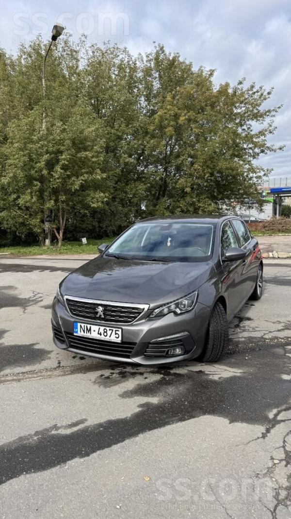 Pelēks Peugeot 308 2019 Jēkabpils, ar dzinēja tilpumu 1.50 L un nobraukumu 200 tūkst. km par 8400 €, foto 3 vietnē AUTOMOTO.COM.LV