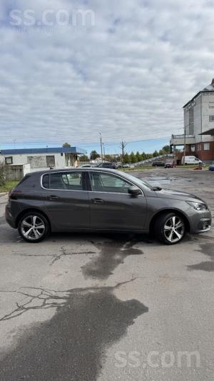 Pelēks Peugeot 308 2019 Jēkabpils, ar dzinēja tilpumu 1.50 L un nobraukumu 200 tūkst. km par 8400 €, foto 4 vietnē AUTOMOTO.COM.LV