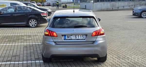 Peugeot 308 2019 Rīga vietnē Pelēks Peugeot 308 2019 Rīga, ar dzinēja tilpumu 1.20 L un nobraukumu 133 tūkst. km par 6500 €, foto 7 vietnē AUTOMOTO.COM.LV