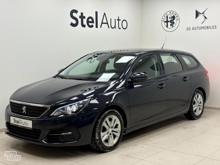 Pelēks Peugeot 308 2020 Viļņa, ar dzinēja tilpumu 1.20 L un nobraukumu 96 tūkst. km par 9000 €, foto 1 vietnē AUTOMOTO.COM.LV