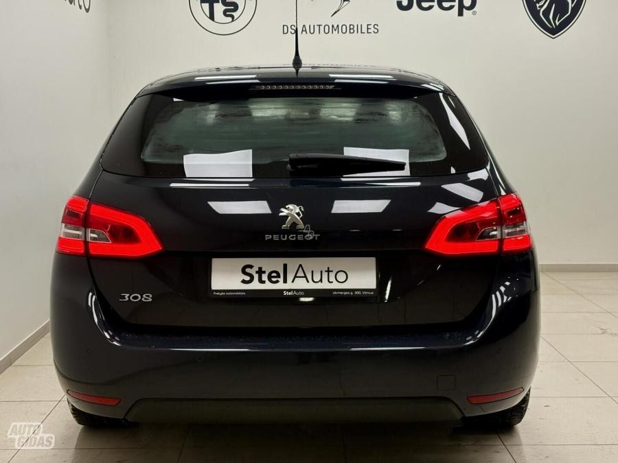 Pelēks Peugeot 308 2020 Viļņa, ar dzinēja tilpumu 1.20 L un nobraukumu 96 tūkst. km par 9000 €, foto 7 vietnē AUTOMOTO.COM.LV