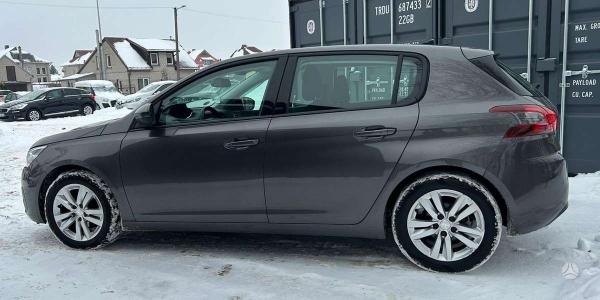 Pelēks Peugeot 308 2020 Tauragė, ar dzinēja tilpumu 1.20 L un nobraukumu 184 tūkst. km par 5750 €, foto 3 vietnē AUTOMOTO.COM.LV