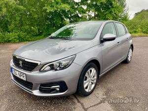 Grey Peugeot 308 2020 in Tallinn, with an engine capacity of 1.50 L and mileage of 104 thousand km for 9990 €, photo  on AUTOMOTO.COM.LV