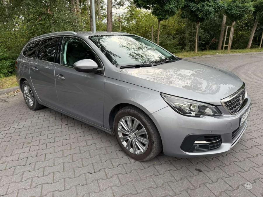 Pelēks Peugeot 308 2020 Viļņa, ar dzinēja tilpumu 1.50 L un nobraukumu 182 tūkst. km par 7900 €, foto 15 vietnē AUTOMOTO.COM.LV