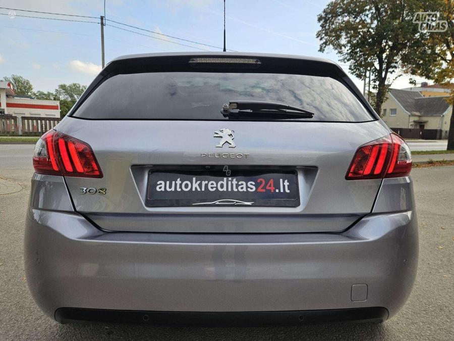 Pelēks Peugeot 308 2020 Šauļi, ar dzinēja tilpumu 1.20 L un nobraukumu 125 tūkst. km par 5950 €, foto 11 vietnē AUTOMOTO.COM.LV
