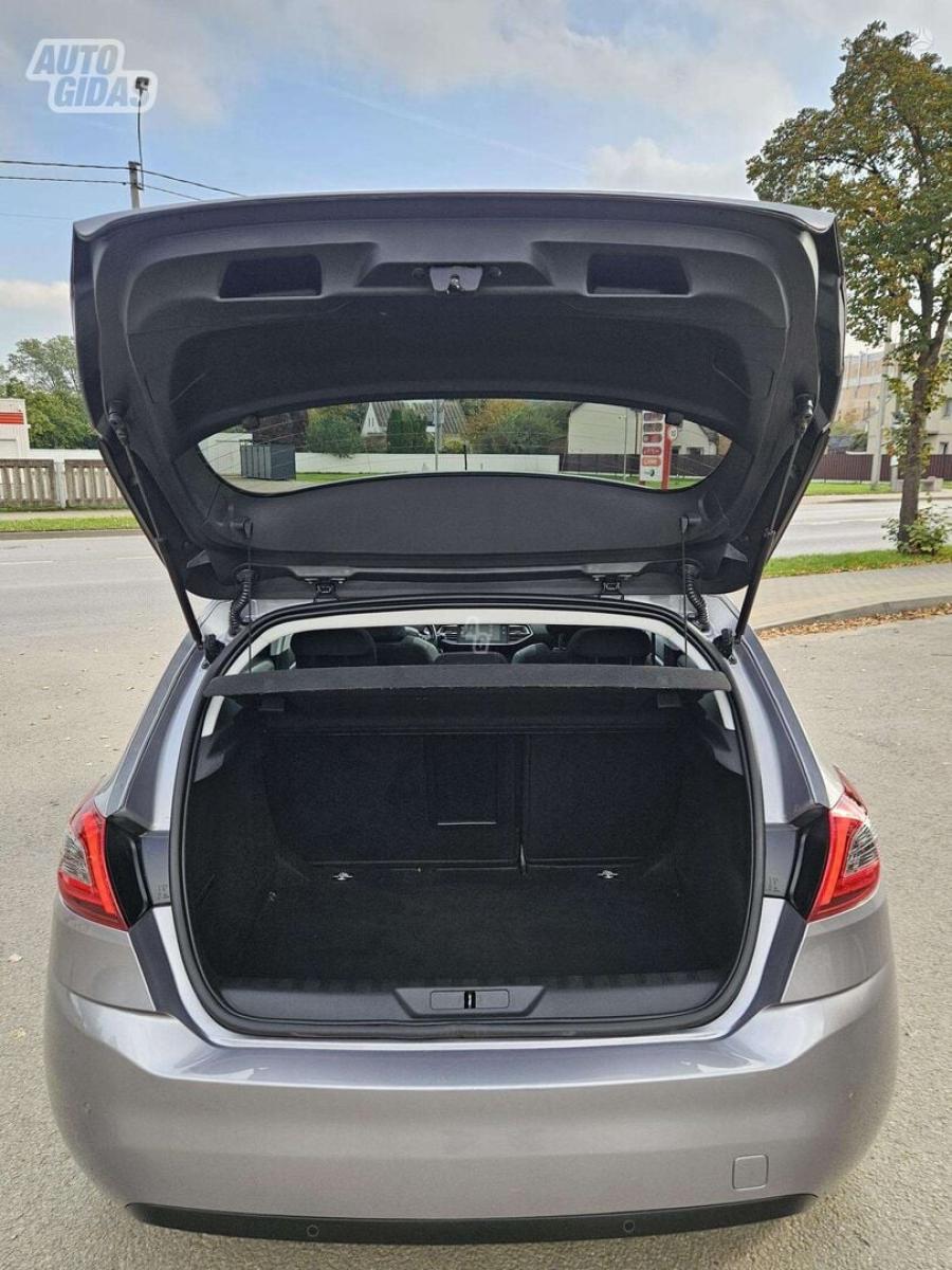 Pelēks Peugeot 308 2020 Šauļi, ar dzinēja tilpumu 1.20 L un nobraukumu 125 tūkst. km par 5950 €, foto 12 vietnē AUTOMOTO.COM.LV