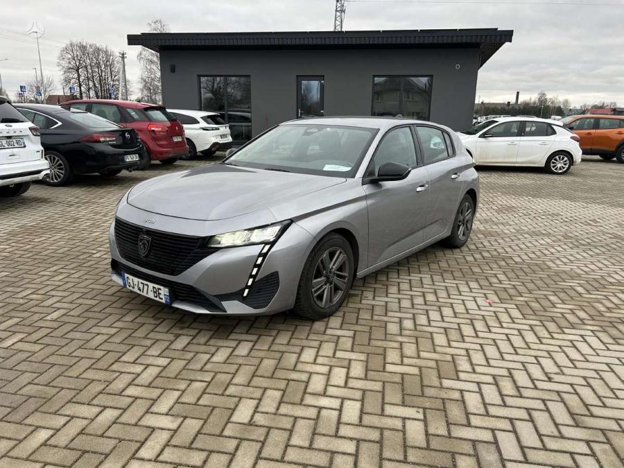 Grey Peugeot 308 2022 in Taurage, with an engine capacity of 1.50 L and mileage of 167 thousand km for 12463 €, photo 3 on AUTOMOTO.COM.LV